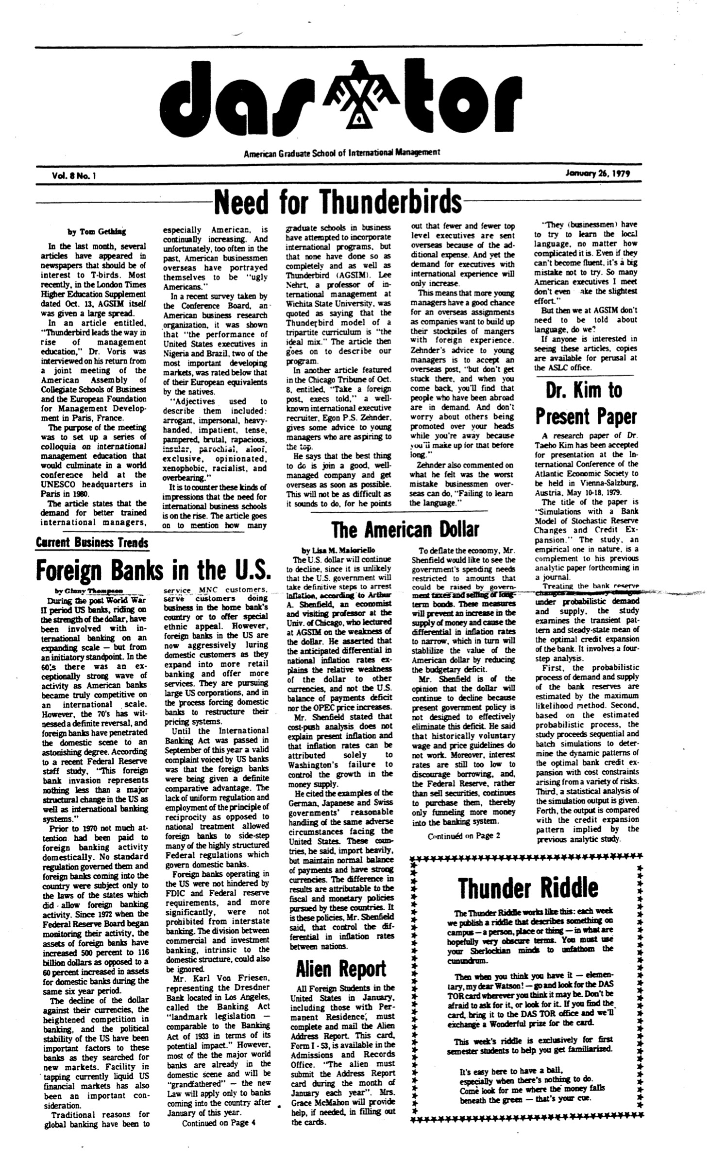 From the Archives: A Look Back at Thunderbird History – Das Tor